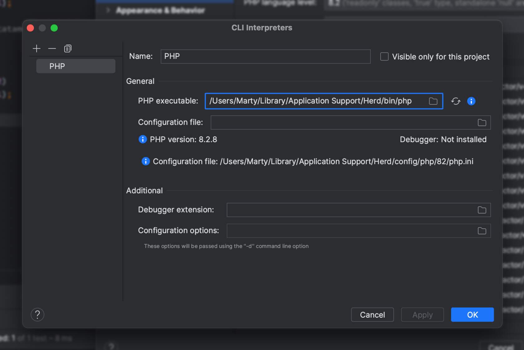 How to configure PhpStorm to use Laravel Herd's PHP - Marty Friedel How to configure PhpStorm to use Laravel Herd's PHP - Marty Friedel